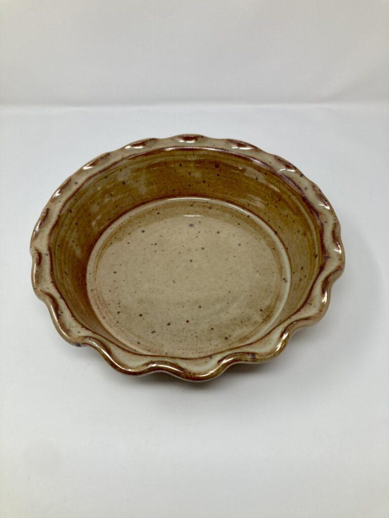 Fluted Pie Plate - Firebrand Pottery